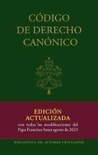 CODIGO DE DERECHO CANONICO (EDICION ACTUALIZADA) | Varios autores ...