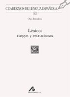 LÉXICO. RASGOS Y ESTRUCTURAS | | Casa del Libro