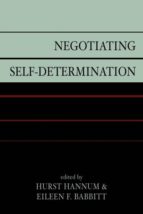 NEGOTIATING SELF-DETERMINATION | | Casa del Libro