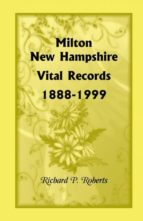 MILTON NEW HAMPSHIRE VITAL RECORDS 18881999 | | Casa del Libro
