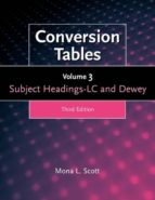 CONVERSION TABLES VOLUME 3 | | ABC-CLIO | Casa del Libro