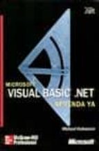 MICROSOFT VISUAL BASIC.NET: APRENDA YA (INCLUYE CD) | MICHAEL HALVORSON | Segunda mano | MCGRAW ...