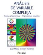 ANÁLISIS DE VARIABLE COMPLEJA | Juan Matías Sepulcre | Casa del Libro