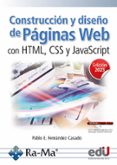 CONSTRUCCIÓN Y DISEÑO DE PÁGINAS WEB CON HTML, CSS Y JAVASCRIPT de ...
