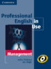 PROFESSIONAL ENGLISH IN USE. MANAGEMENT (WITH ANSWERS) con ISBN ...